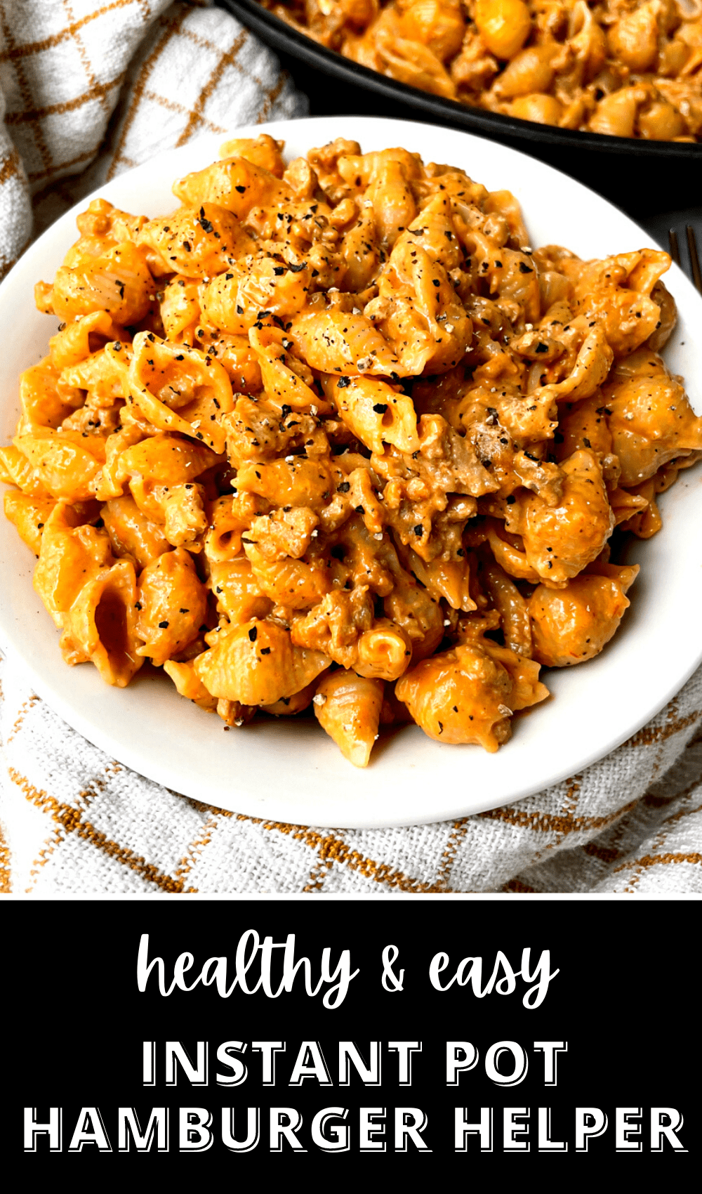 Healthy Instant Pot Hamburger Helper - Hello Spoonful