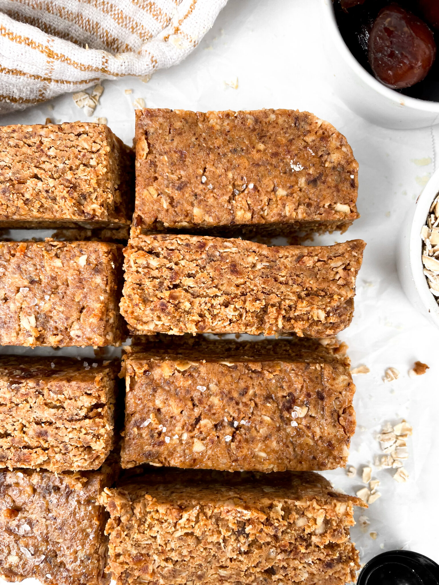Oatmeal Date Bars (No Sugar Added, Dairy Free, Gluten Free) - Hello ...